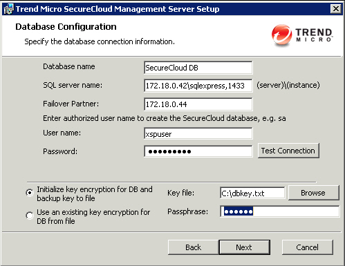 Custom Installation > Web Server Role Configuration