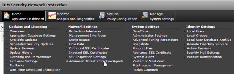 Configuring IBM Security Network Protection (XGS) | Trend Micro Service Central