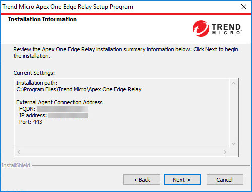Installing the Edge Relay Server | TrendAI™